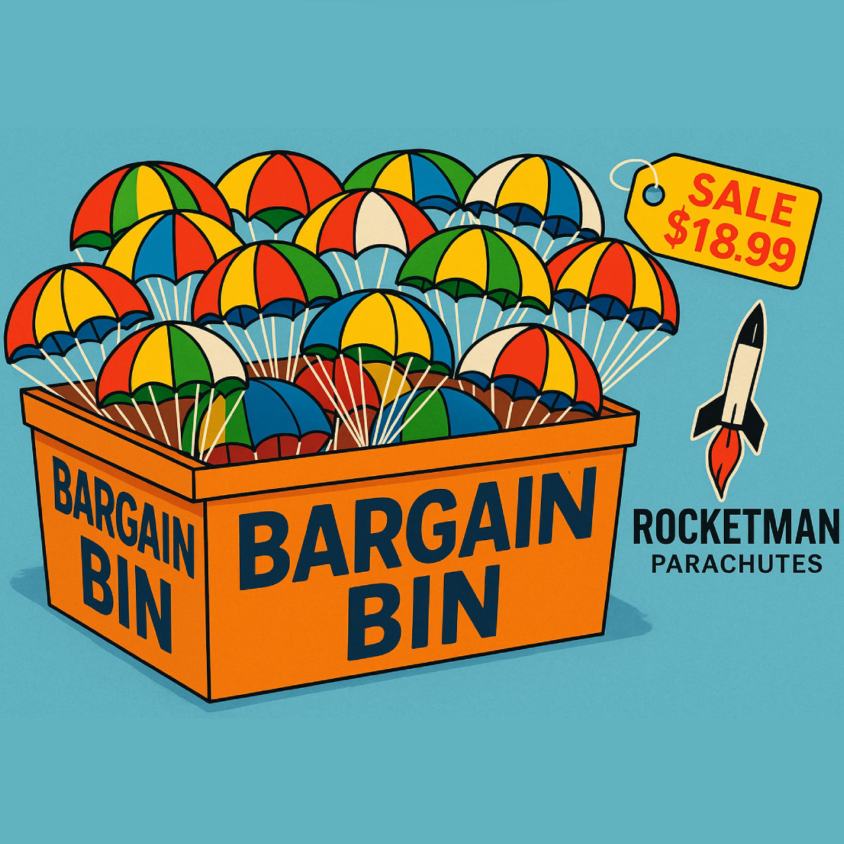 Bargain Bin – Rocketman Parachutes Store
